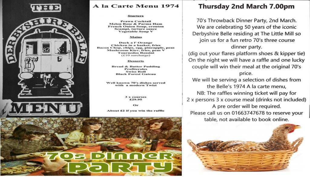 Our Food & Drink – The Little Mill Inn